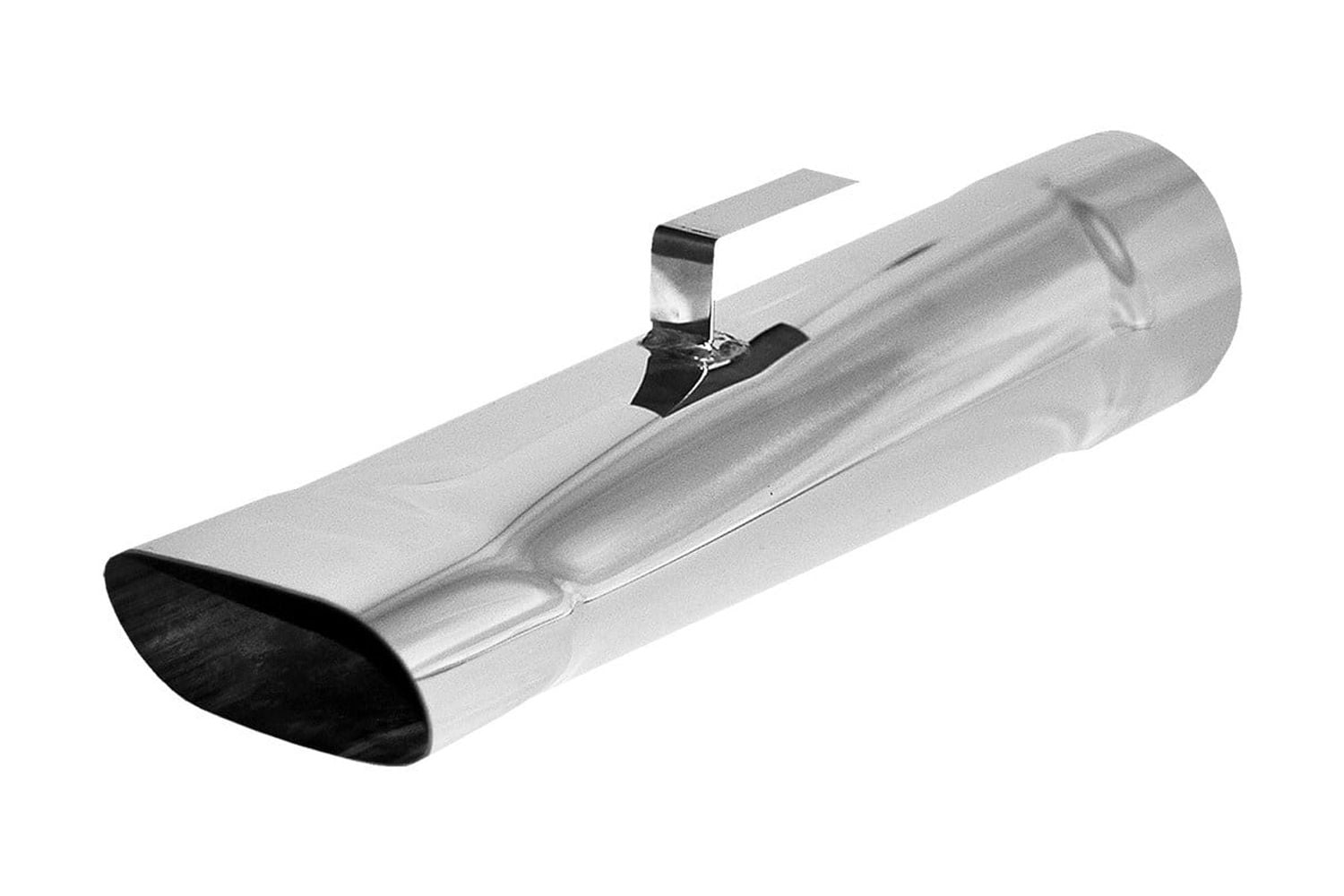 Brand New Polished Stainless Mopar Rectangle Slant Exhaust Tip ...
