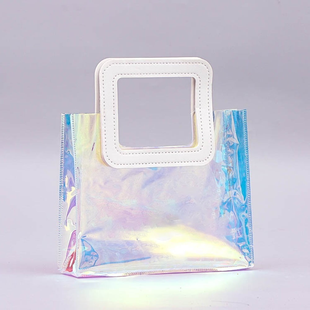 Brand New Practical PVC Square Shape Handle Round Shape Handle Clear ...