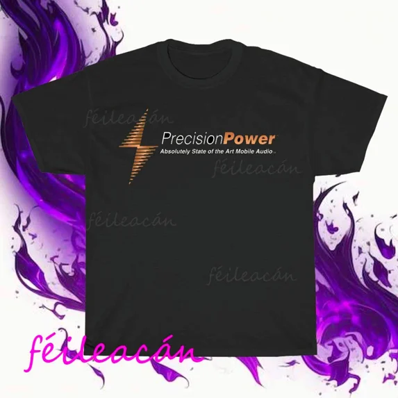 Brand New Precision Power Logo American T-Shirt Funny Size S to 5XL ...