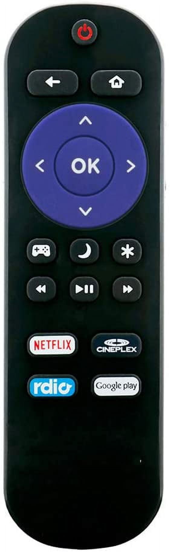 Brand New Replacement Remote Control NS-RCRUS-16 for Insignia Roku TV ...
