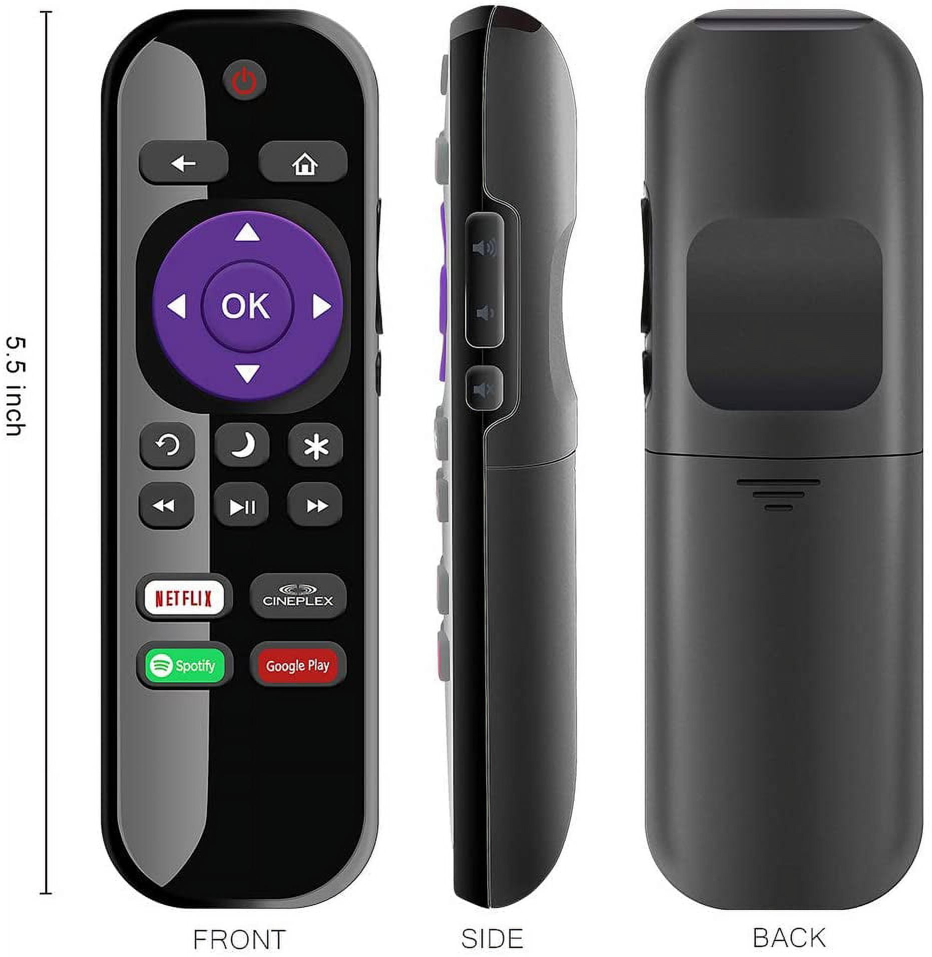 Brand New Replacement Remote Control NS-RCRUS-17 for Insignia Roku ...
