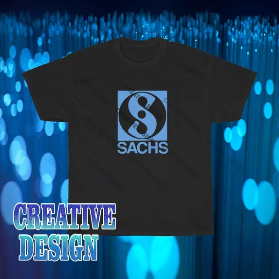 Brand New Sachs Racing Black Logo T-Shirt Funny Size S to 5XL - Walmart.com