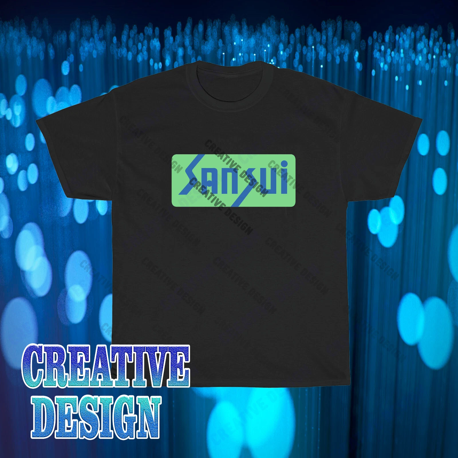 Brand New Sansui Car Audio Logo T-Shirt Funny Size S to 5XL - Walmart.com