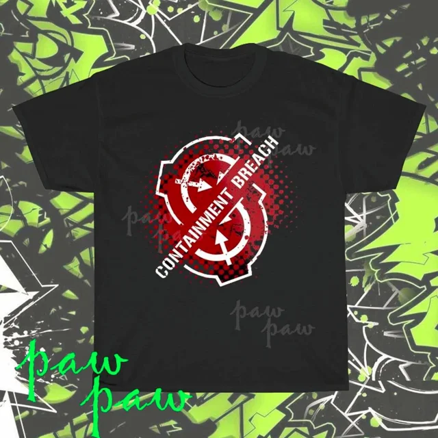 Brand New Scp Containment Breach logo American T-Shirt Funny Size S to ...