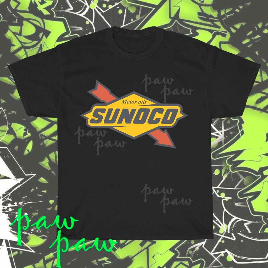 Brand New Sunoco Race Fuels Logo American T-Shirt Funny Size S to 5XL ...