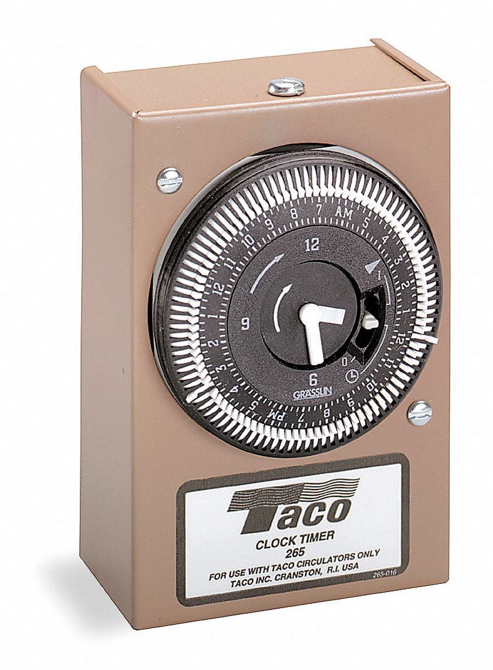 Brand New Taco Timer 265-1 Steel In-Line Pumps for Plumbing with O ...