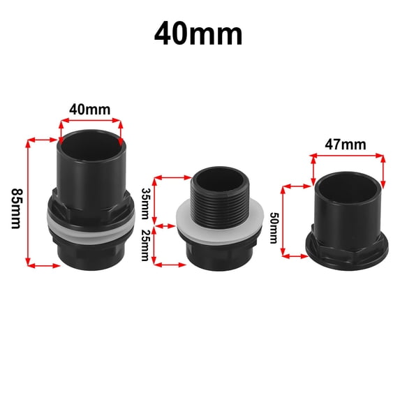 Brand New Tank Connector Joint Replacement Threaded Tank Connectors 1 ...