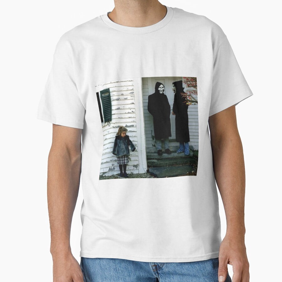 Brand New The and God Album Cover Emo Rock Two Masks Shadow Art T-Shirt ...