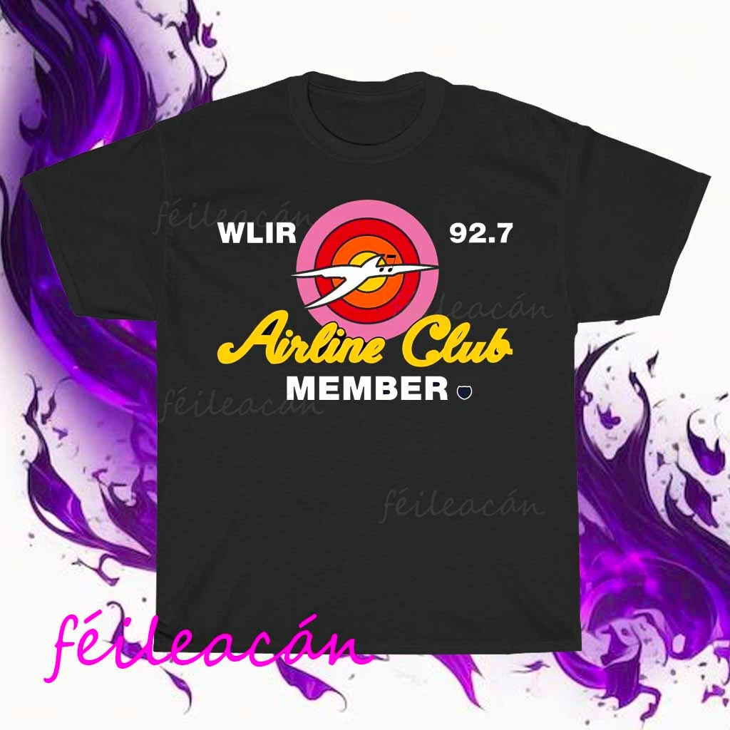 Brand New WLIR Radio Station 927 Active American T-Shirt Funny Size S ...