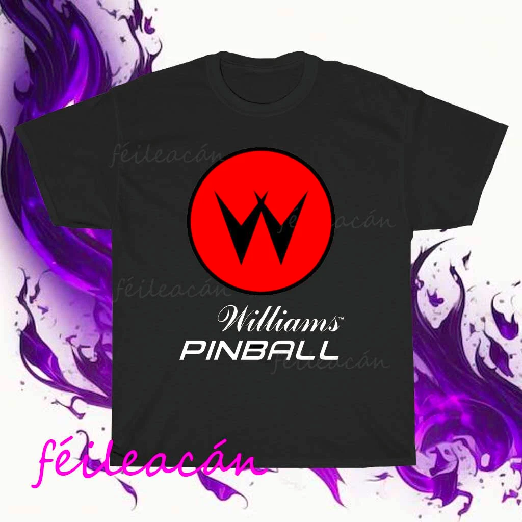 Brand New Williams Pinball Active Logo American T-Shirt Funny Size S to ...
