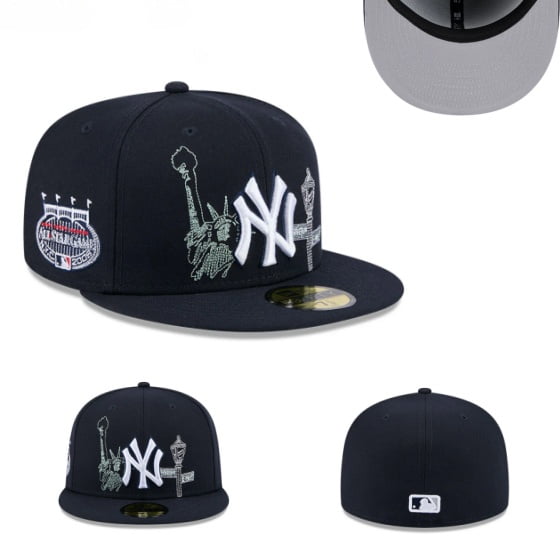 Brand New _ York - Yankees black Liberty Liberty 59FIFTY fitted cap ...