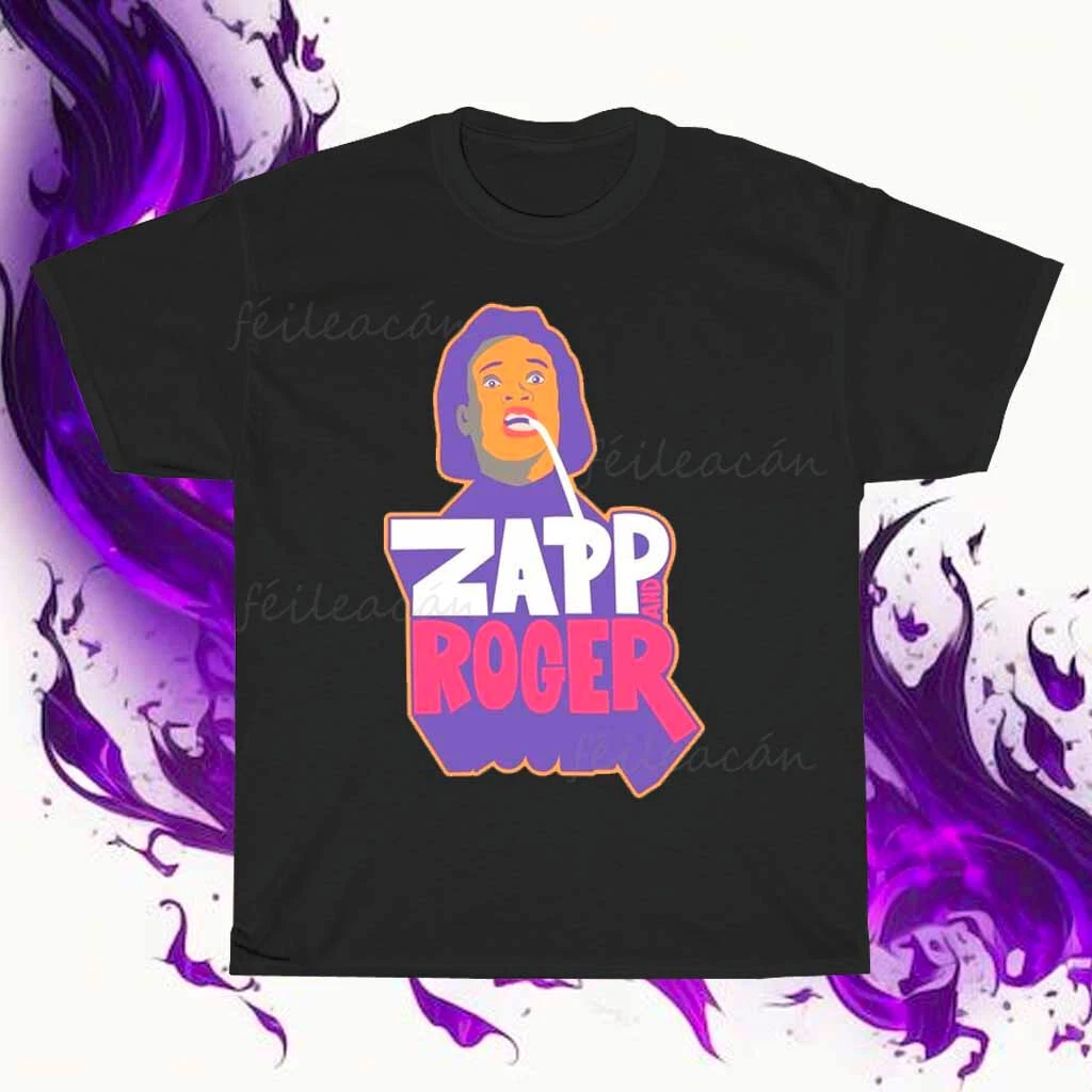 Brand New Zapp and Roger logo American T-Shirt Funny Size S to 5XL - Walmart.com
