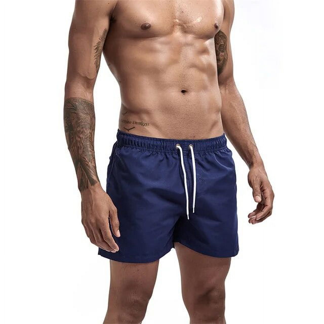 Brand Pocket Quick Dry Swimming Shorts For Men Swimwear Man Swimsuit ...
