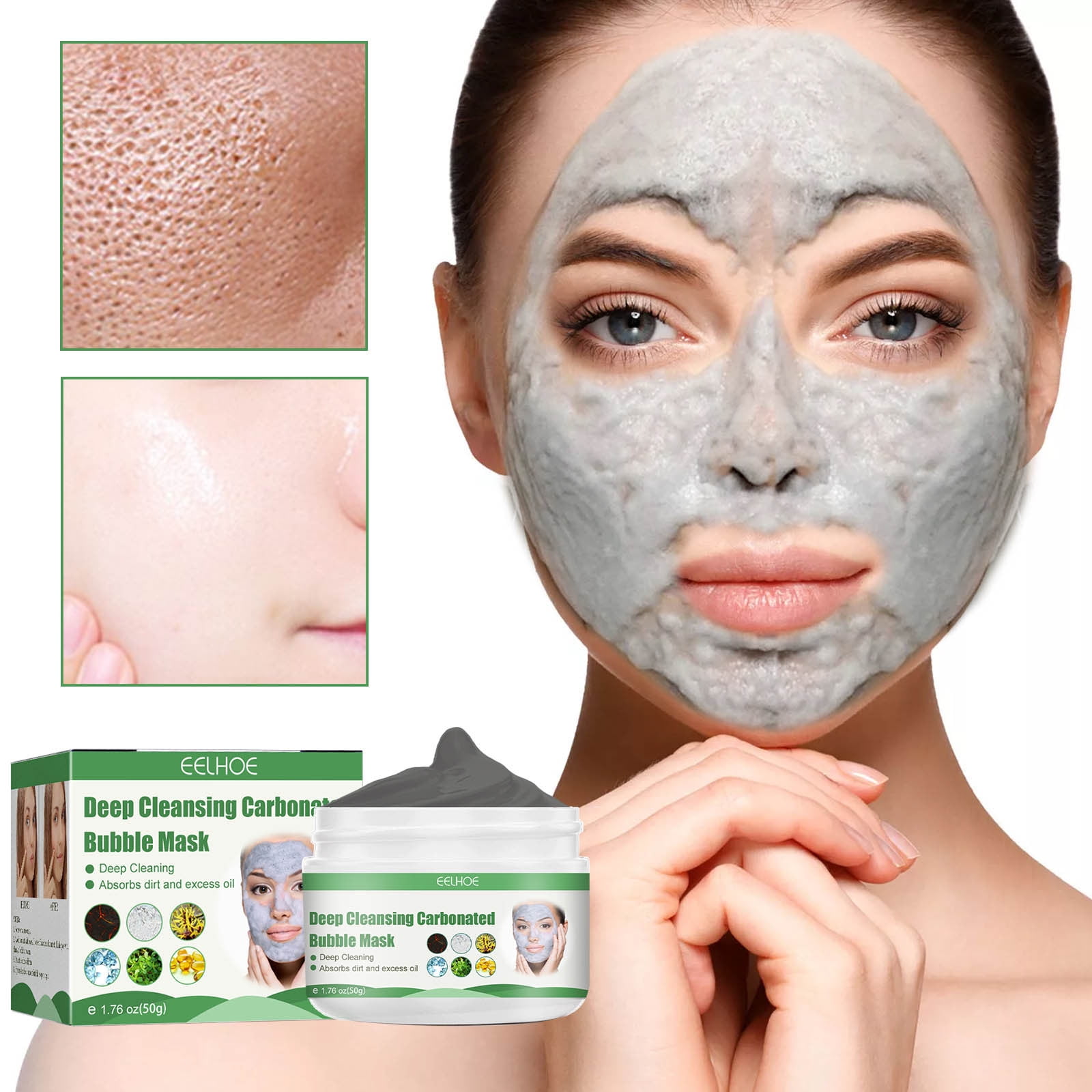 Brand Skin Care Oxygen Foam Carbonate Moisturizing Facial Masks ...
