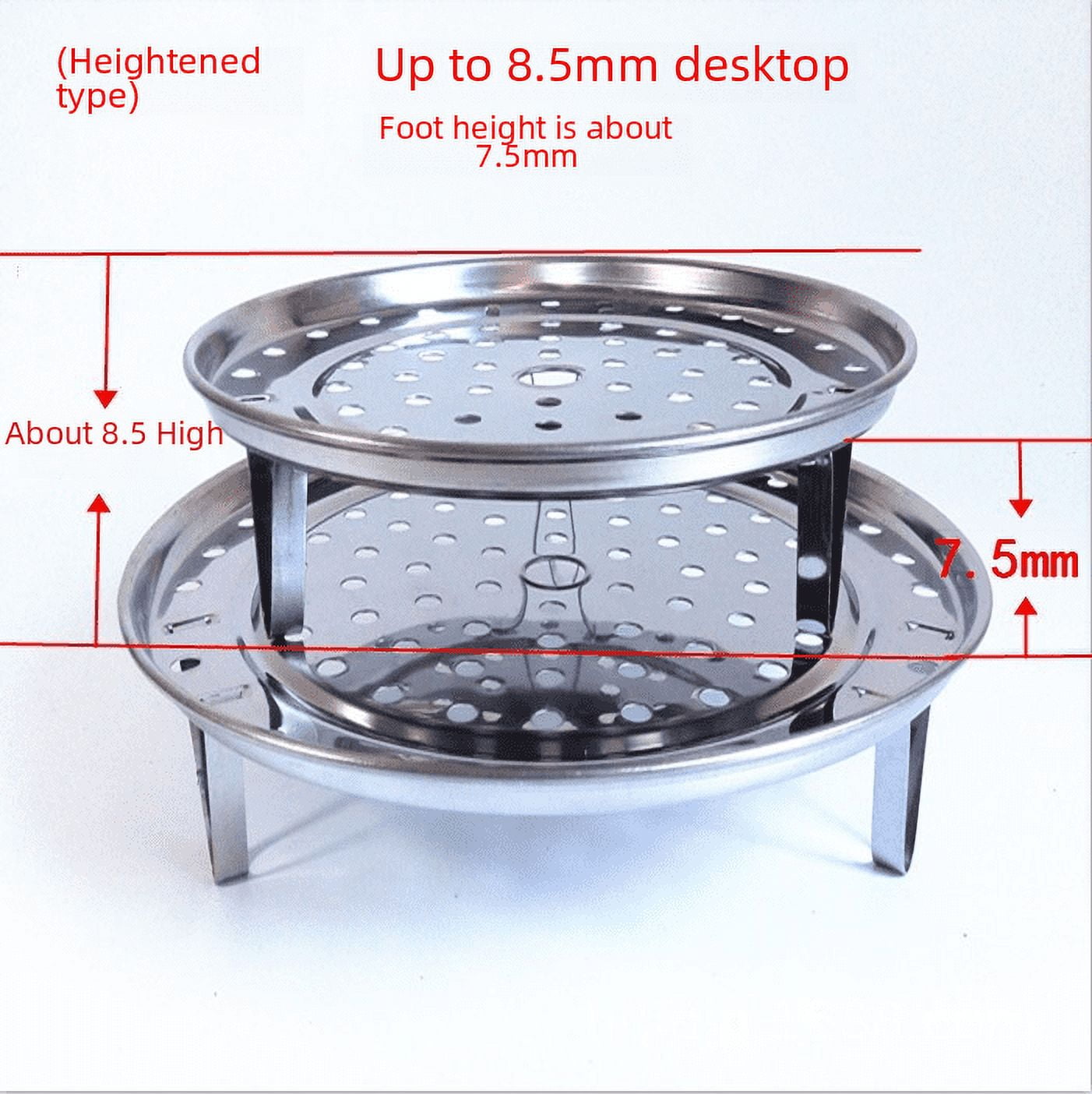Brand Tripod Steamer Dumpling Plate Stainless Steel Steamer Punching ...
