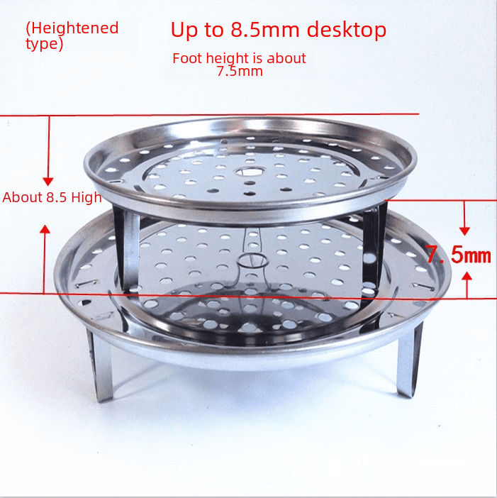 Brand Tripod Steamer Dumpling Plate Stainless Steel Steamer Punching ...