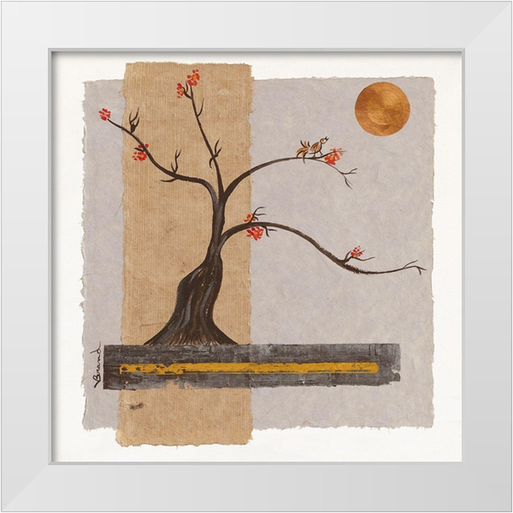 Brand, Valerie 20x20 White Modern Wood Framed Museum Art Print Titled ...