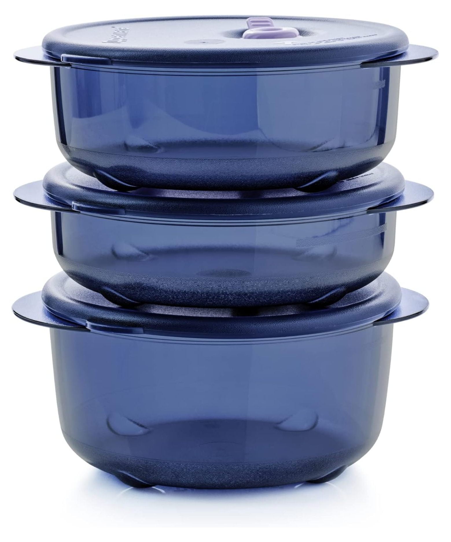 Brand Vent ‘N Serve Container Set - 3 Small Round Containers to Prep ...