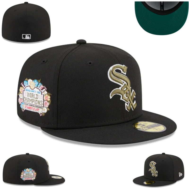 Brand new C_h _ icago White Sox Men's Black side Patch 5950 fitted ...