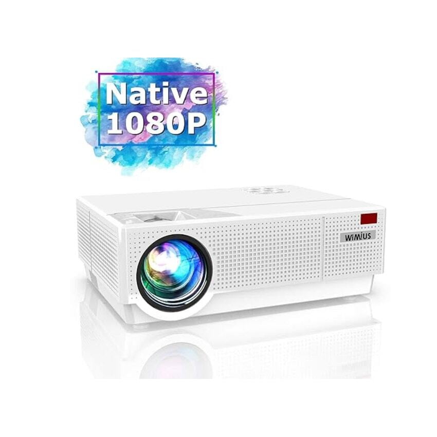 Brand new authentic WiMiUS 6800 Full HD Video Projector with 4K Support ...