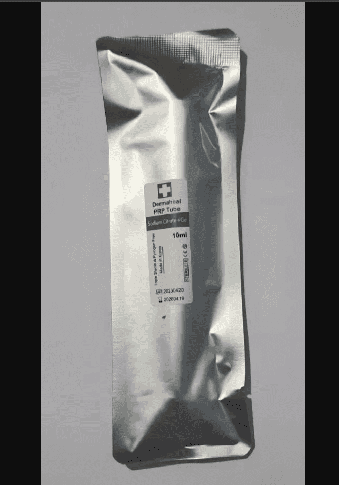 Branded PRP Tubes Sodium Citrate and Separation Gel 10 mL 5 Tubes Mason ...