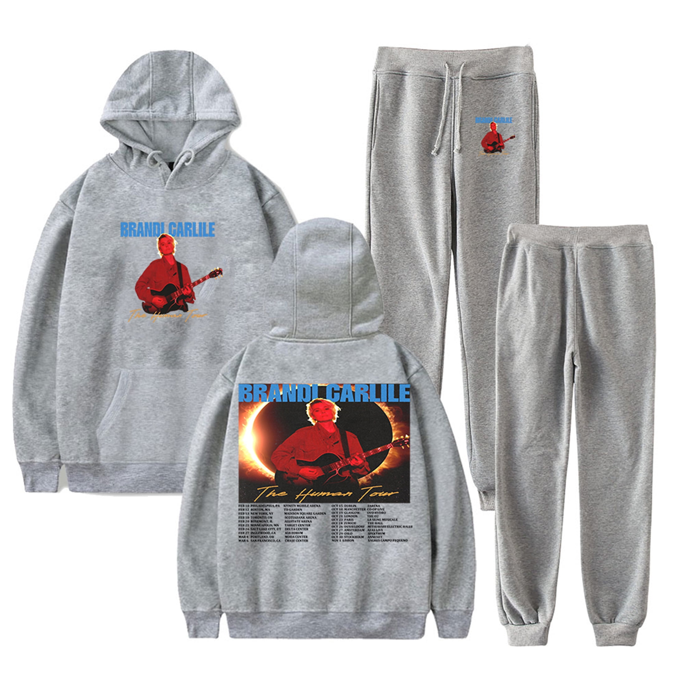 Brandi Carlile The Human Tour Hoodie Jogger Pants 2pcs/set Sweatshirts ...