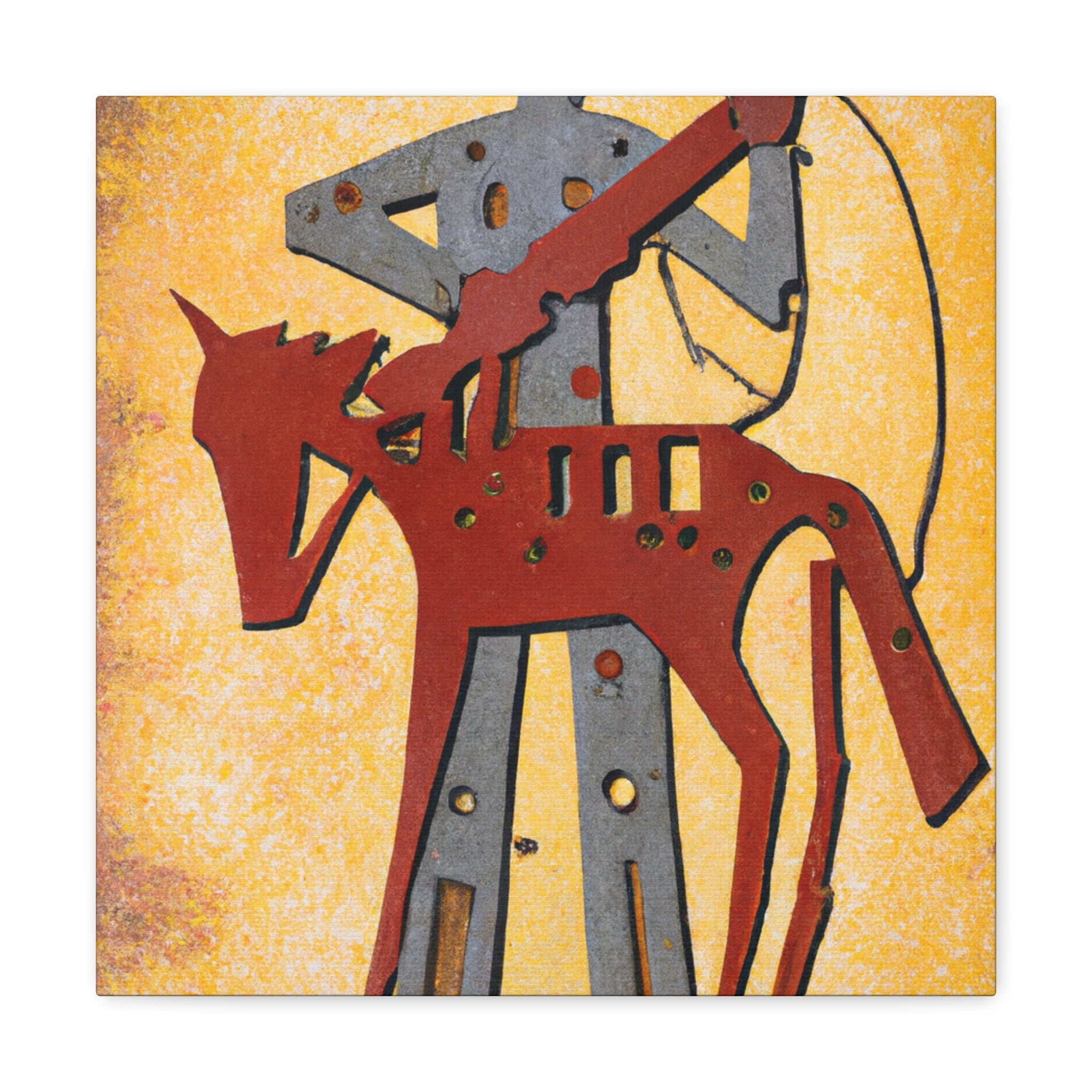 "Branding Iron Etching" - Canvas - Walmart.com