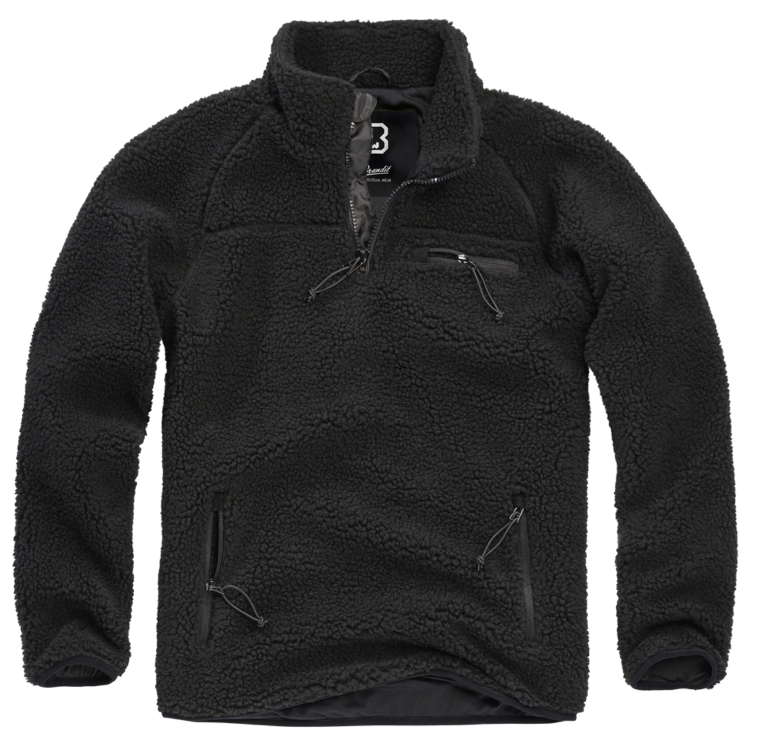 Brandit Fleece Quarter Zip Jacket - Walmart.com