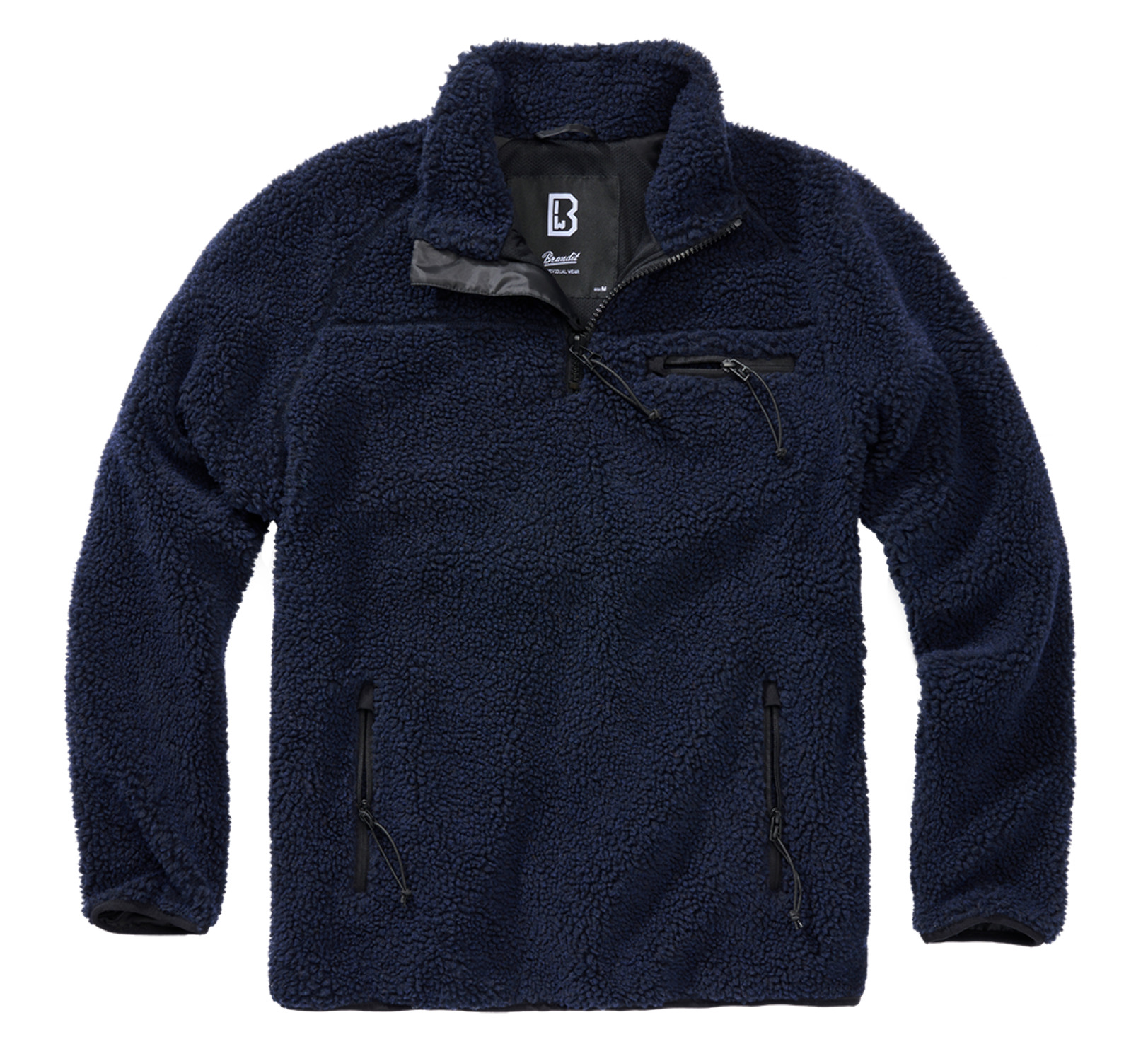 Brandit Fleece Quarter Zip Jacket - Walmart.com