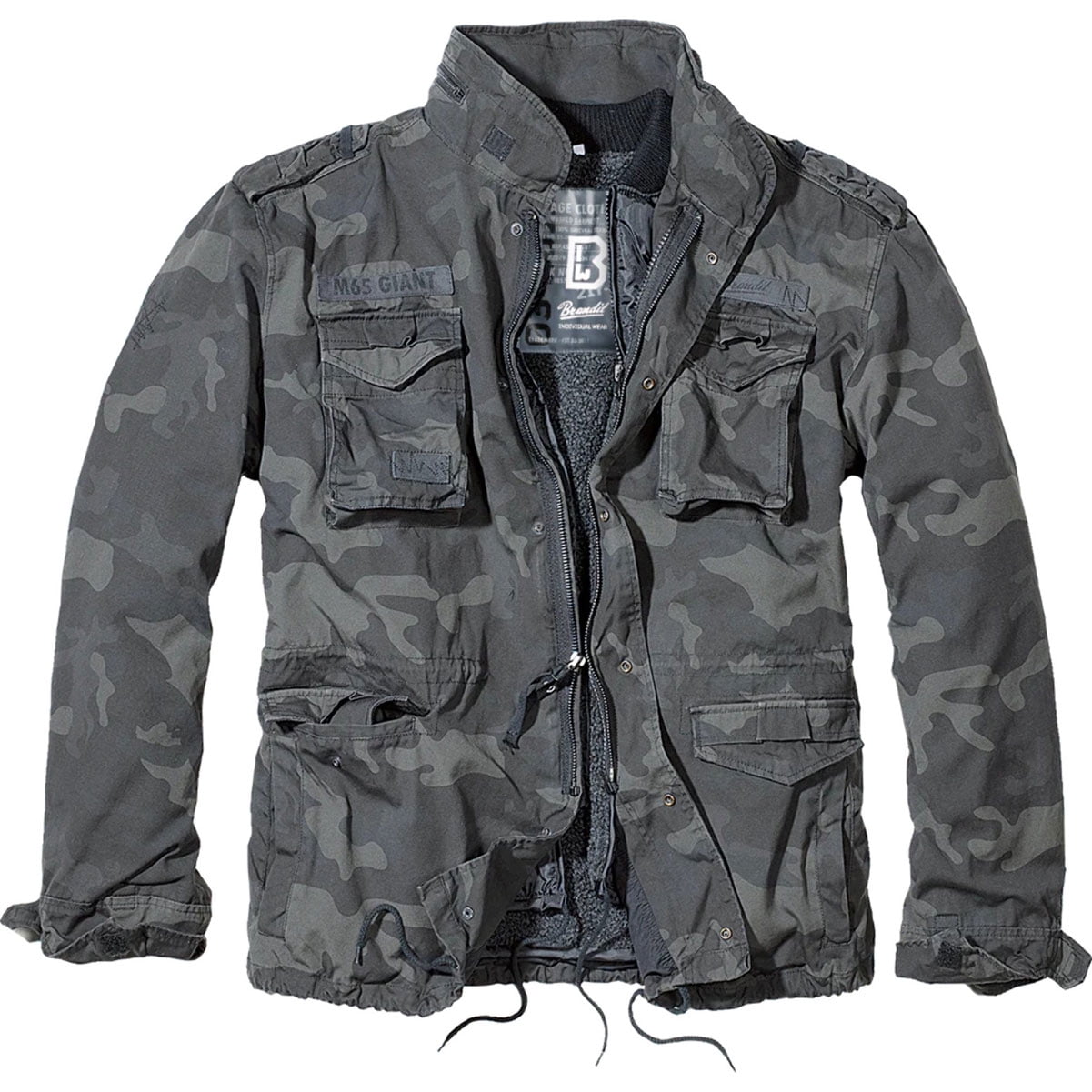 BRANDIT INDIVIDUAL WEAR Adult Male M65 Premium Field Jacket, Color ...