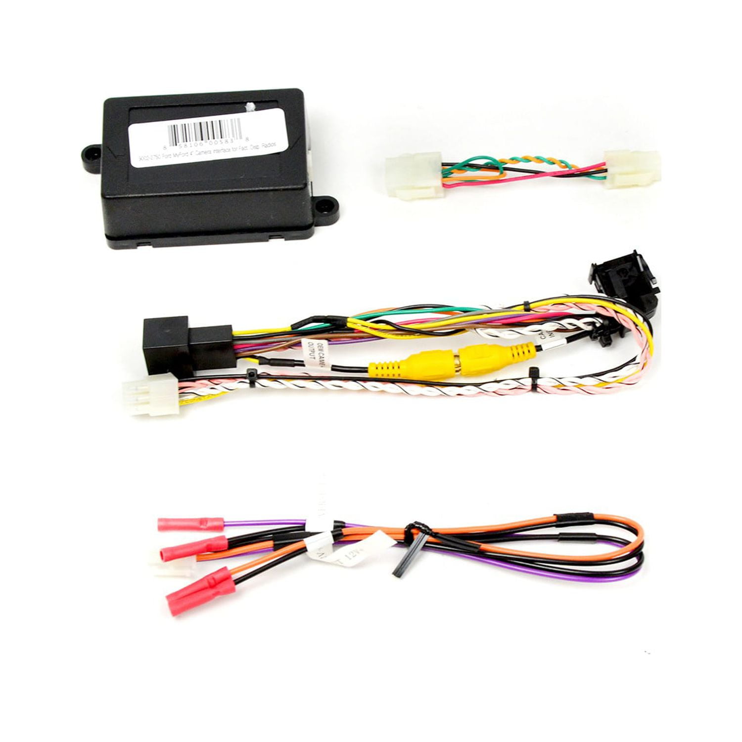 Brandmotion Ford MyFord 4" Camera Interface for Factory Display Radios ...