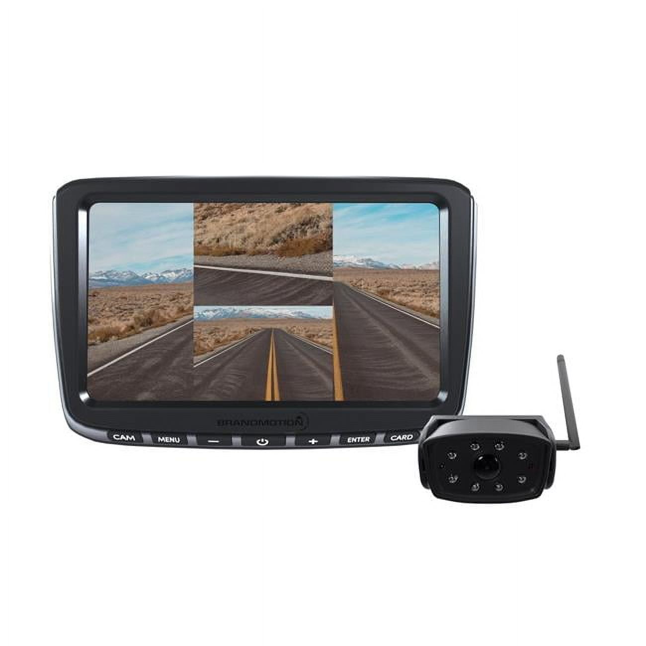 Brandmotion Wireless HD Observation System with 7 in. DVR Monitor ...