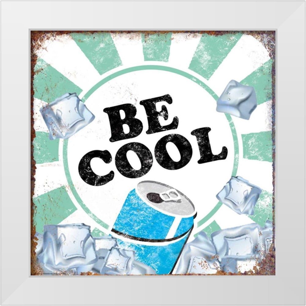 Brando, JJ 12x12 White Modern Wood Framed Museum Art Print Titled - Be ...