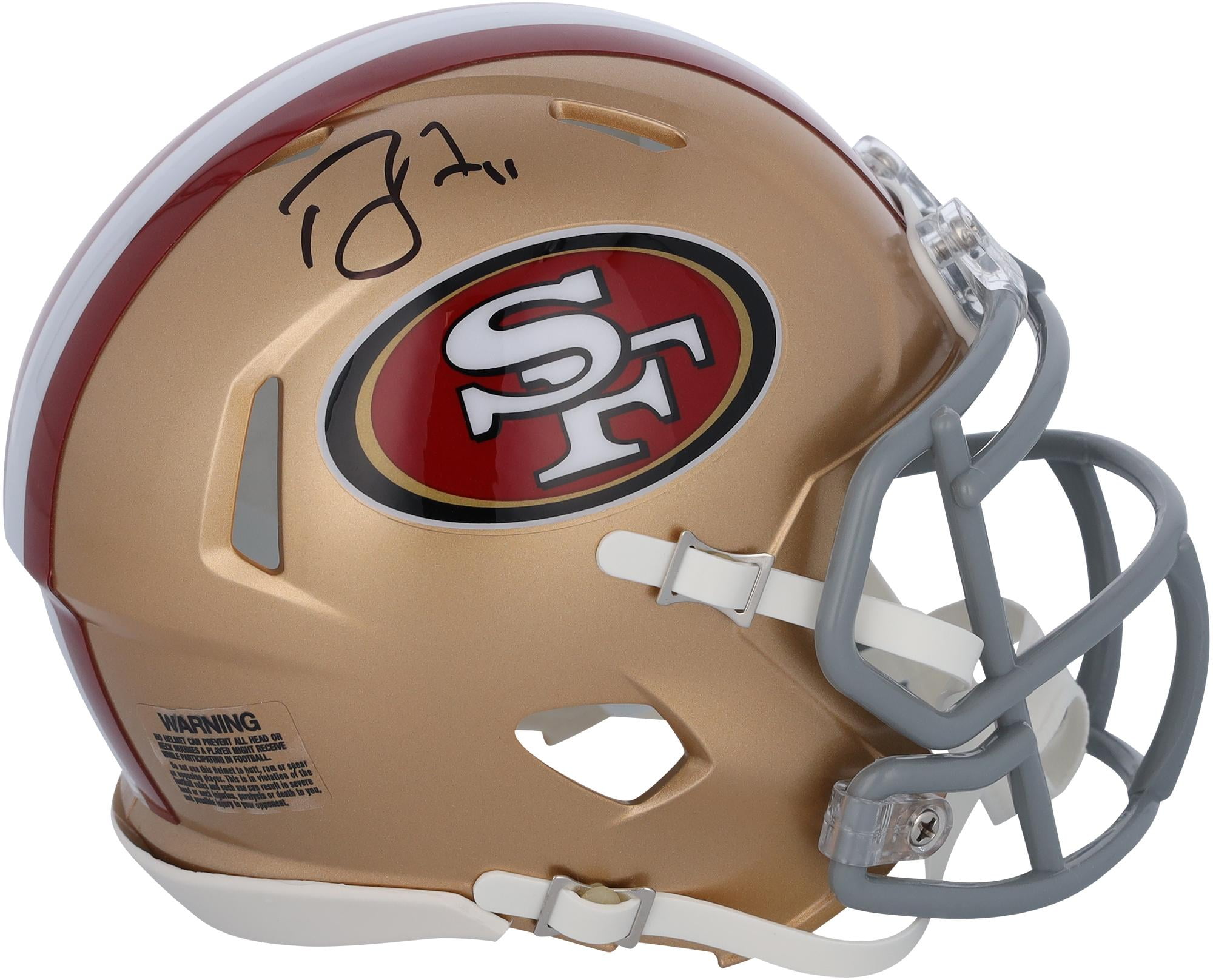 Brandon Aiyuk San Francisco 49ers Autographed Faithful to the Bay Speed ...