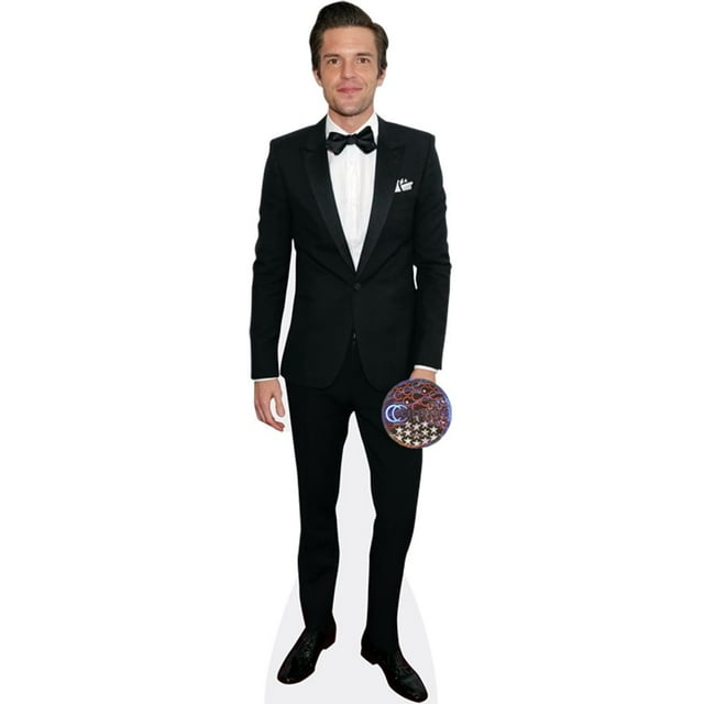 Brandon Flowers (Black Suit) Lifesize Cardboard Cutout Standee ...