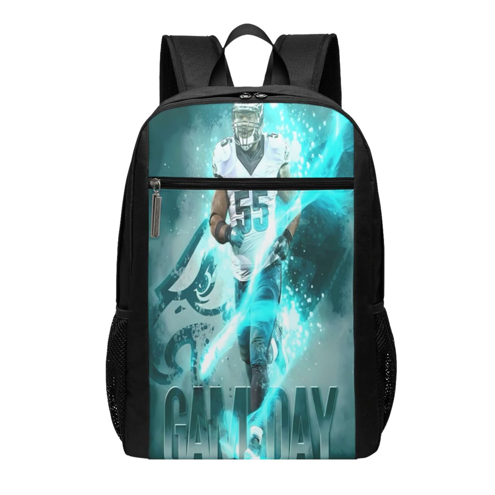 Brandon Graham Custom Simple Casual Sports Backpack, Football Team Logo ...
