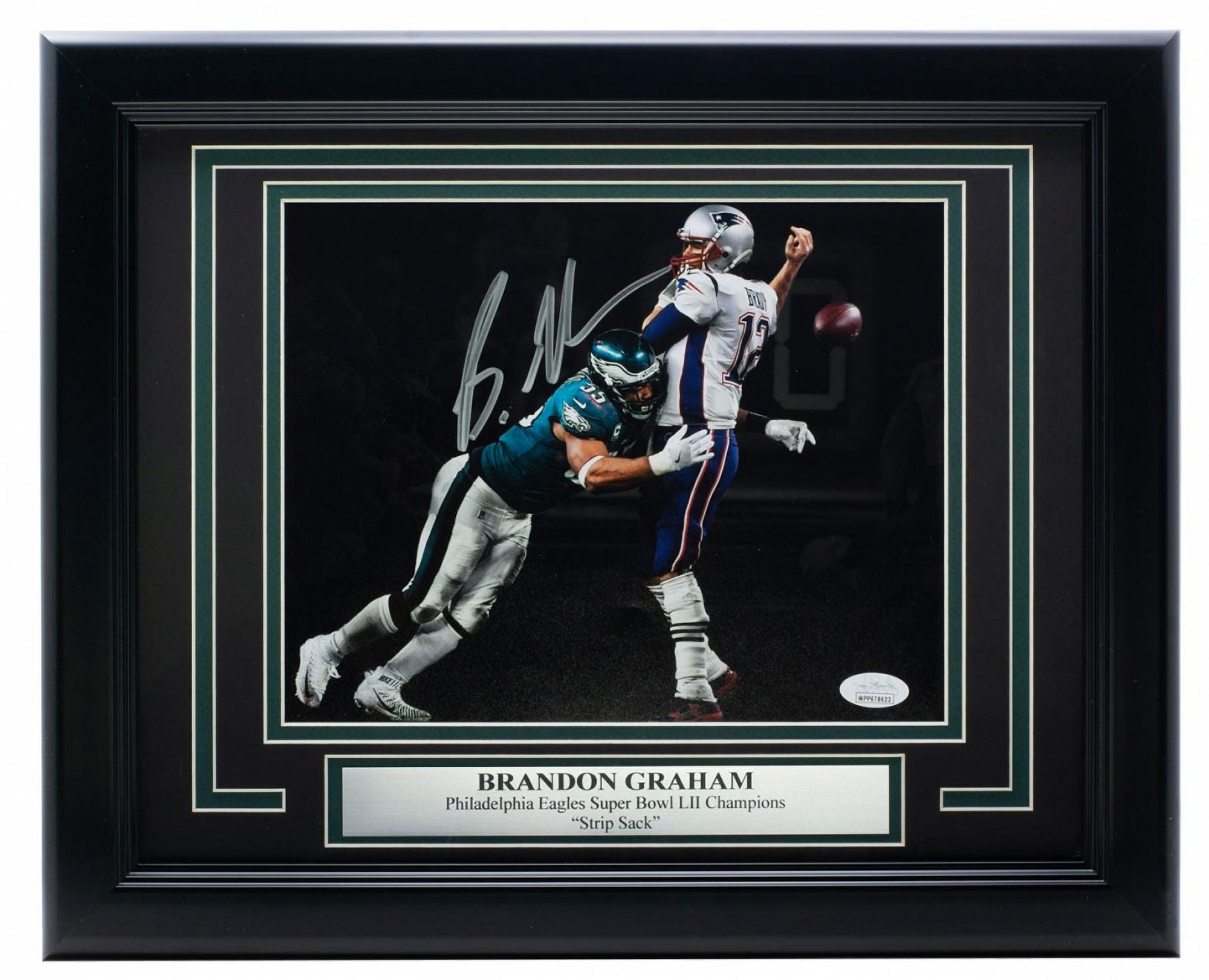 Brandon Graham Philadelphia Eagles Signed Framed 8x10 SB Spotlight ...