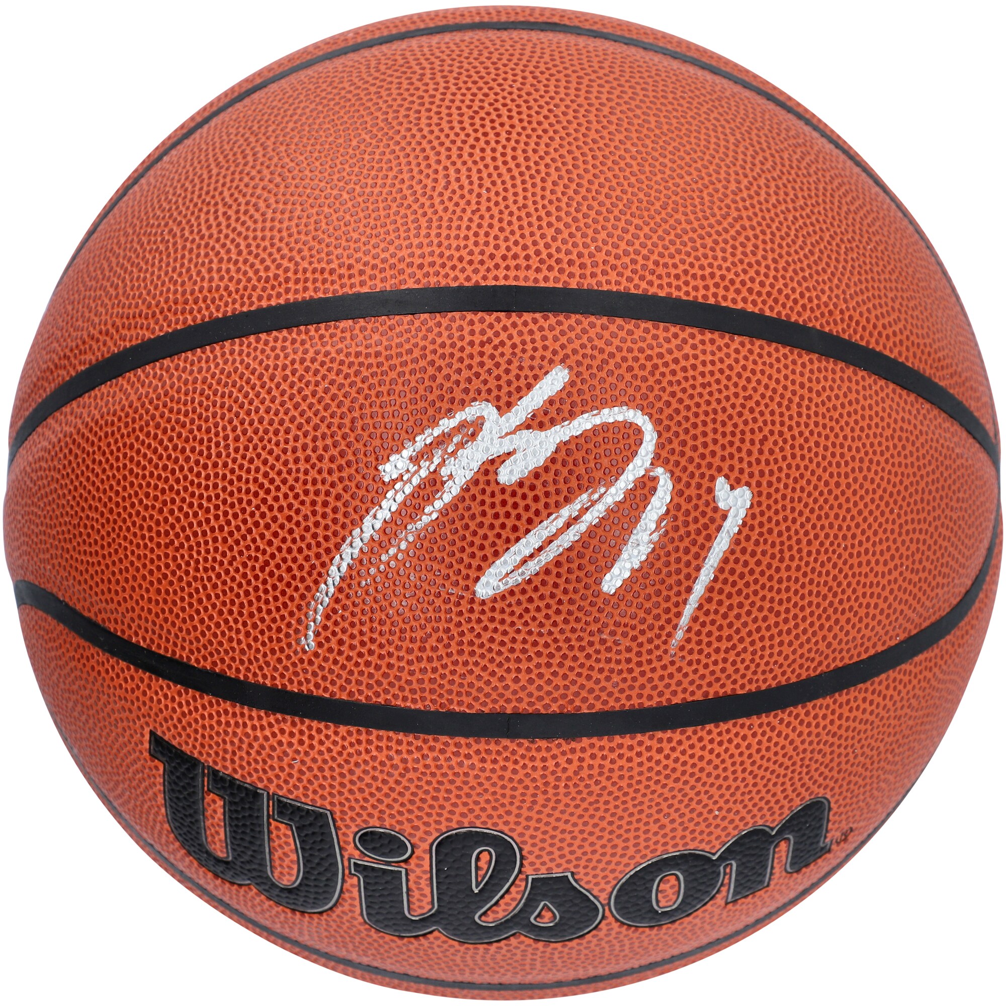 Wilson NBA Authentic Indoor/Outdoor Basketball, Brown, 29.5 in ...