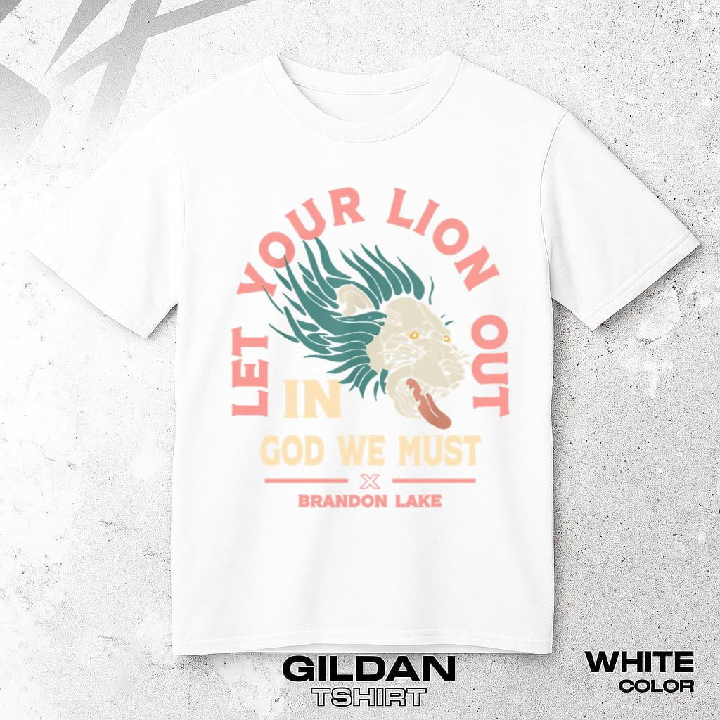 Brandon Lake Let Your Lion Out Christian Worship Music Fan Unisex T ...