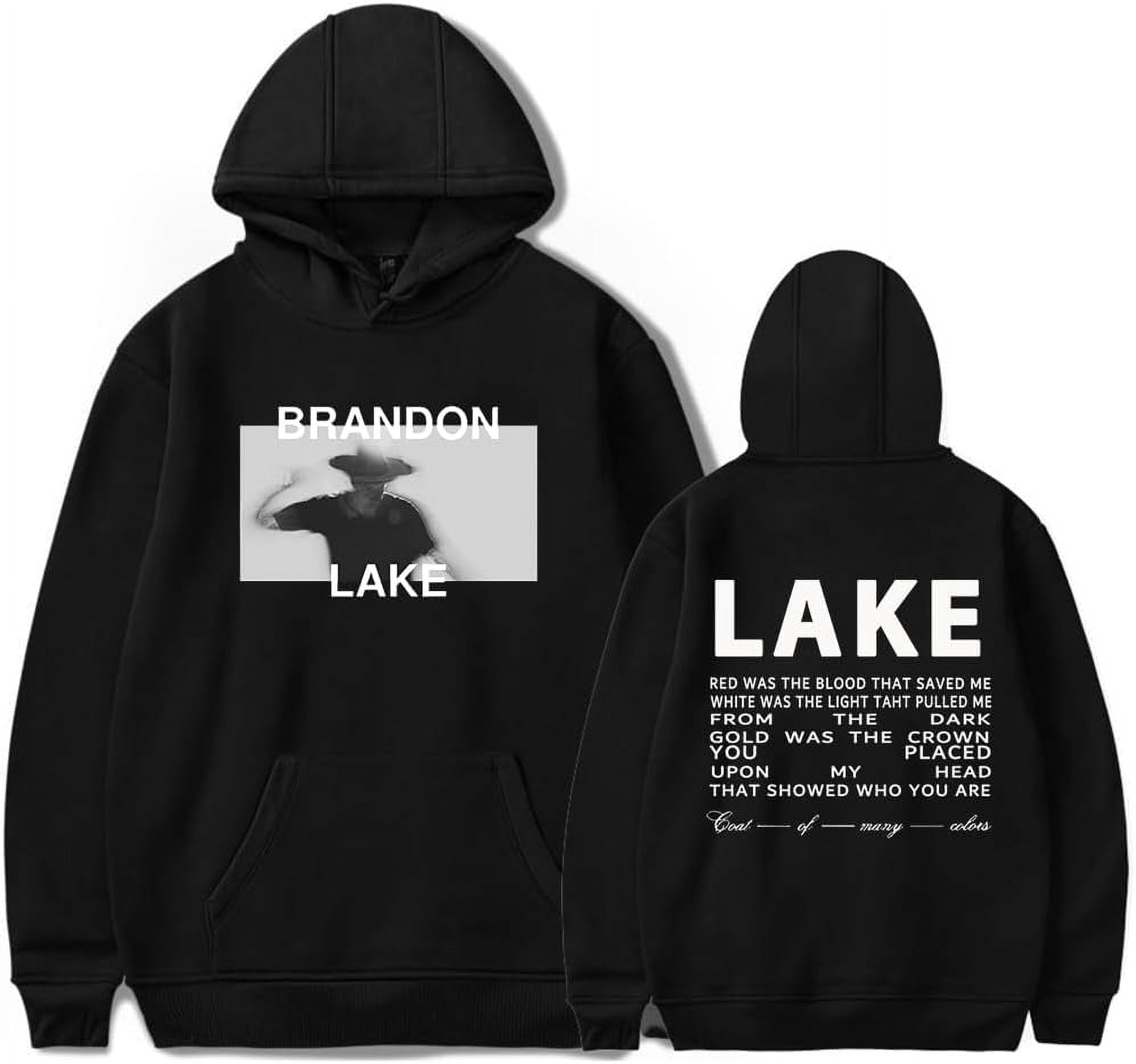 Brandon Lake Merch Hoodie Photo Printed Long Sleeve Pullovers For Fans ...
