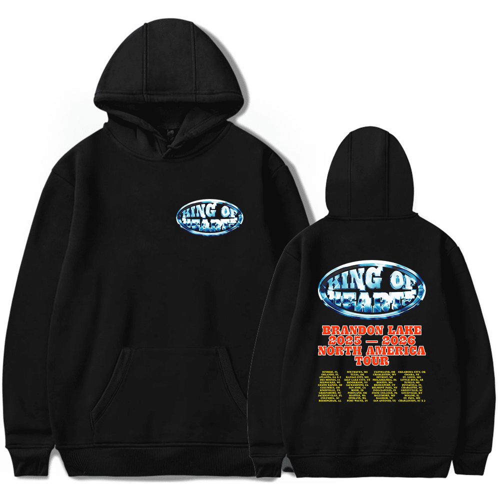 Brandon Lake Merch KOH Chrome Tour Hoodie Long Sleeve Fan Merch Tour ...