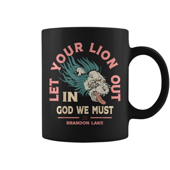 Brandon Let Your Lion Out We Must Merch Lake Coffee Mugs - Walmart.com
