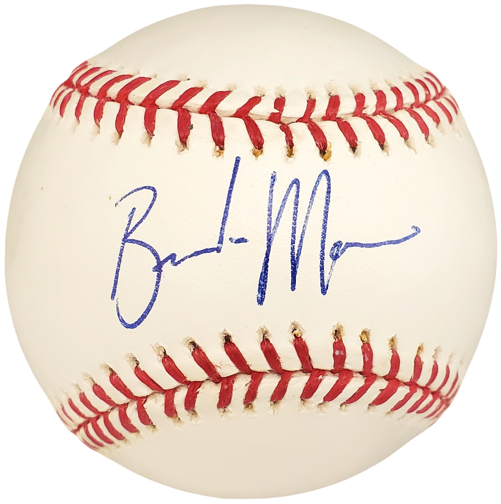 Brandon Morrow Autographed Official MLB Baseball Chicago Cubs MCS Holo ...