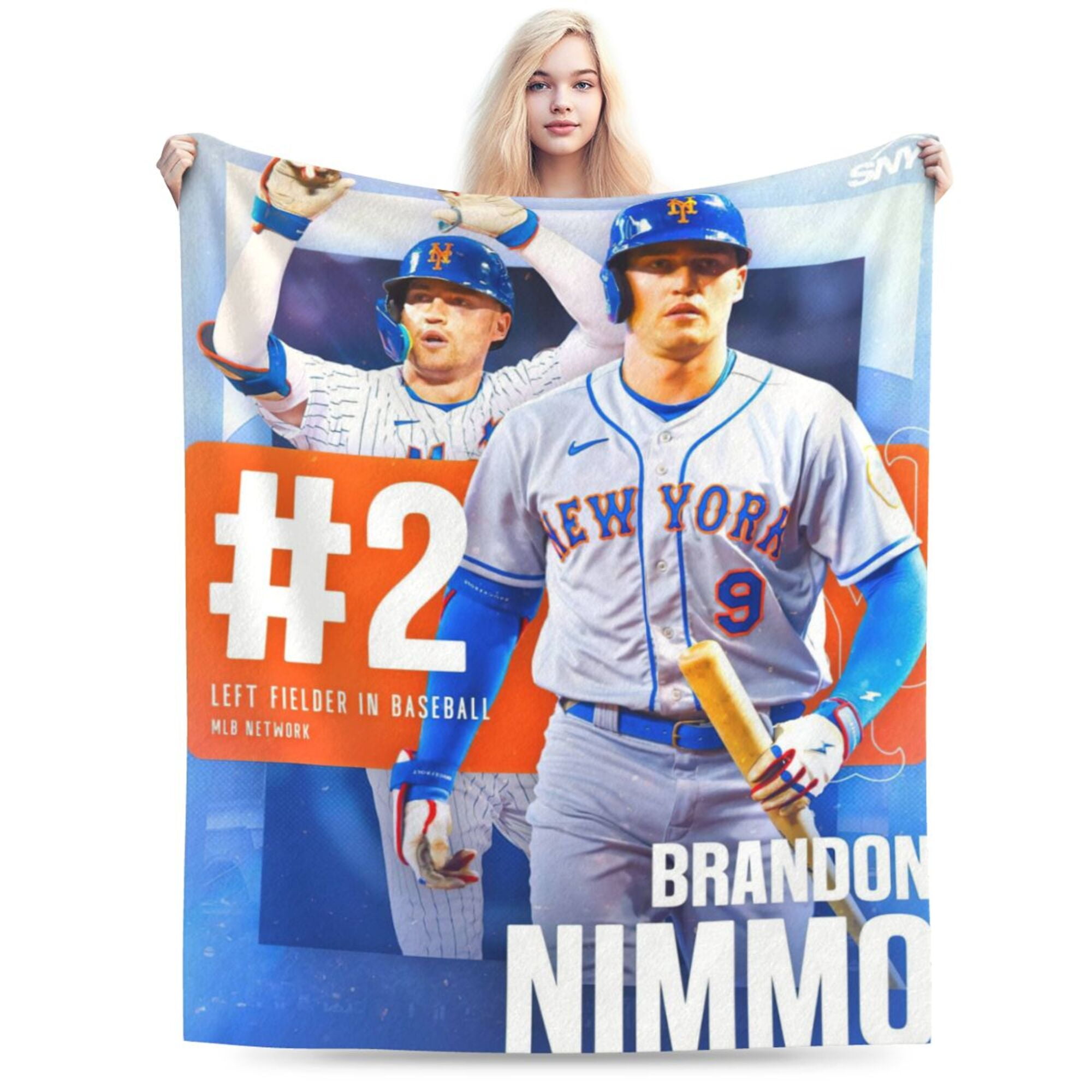Brandon Nimmo Blanket, Flannel Blankets Super Soft And Warm ...