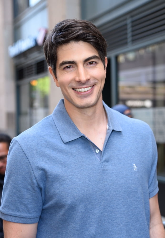 Brandon Routh At Aol Build Out And About For Celebrity Candids - Wed ...