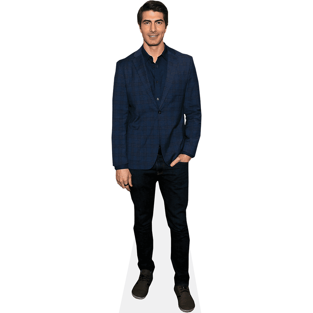 Brandon Routh (Blue Blazer) Lifesize Cardboard Cutout Standee - Walmart.com