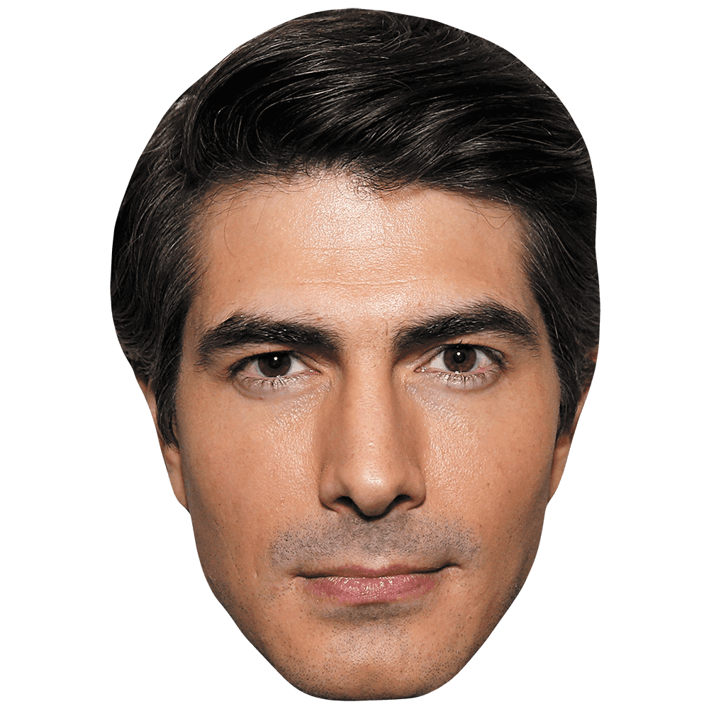 Brandon Routh (Brown Hair) Celebrity Mask, Flat Card Face, Fancy Dress ...