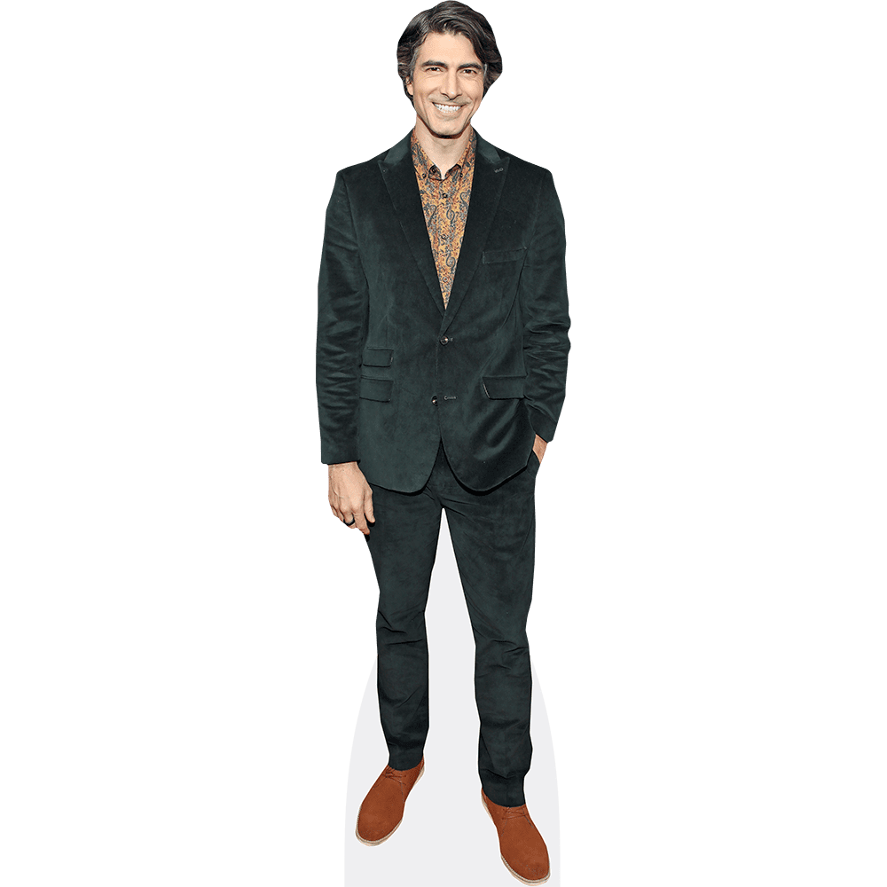 Brandon Routh (Dark Suit) Life Size Cutout. Standee. - Walmart.com