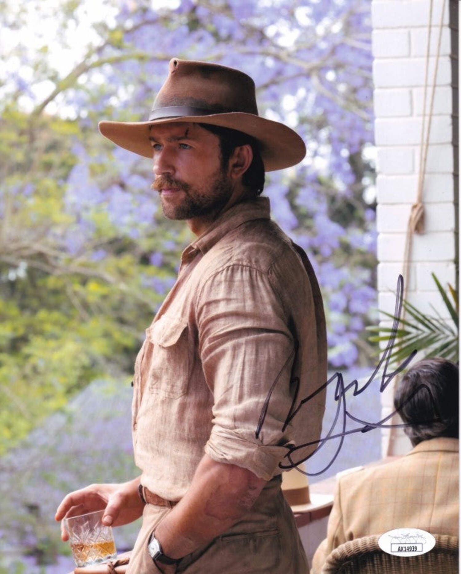 Brandon Sklenar autographed 1923 Yellowstone 8x10 Spencer Dutton photo ...