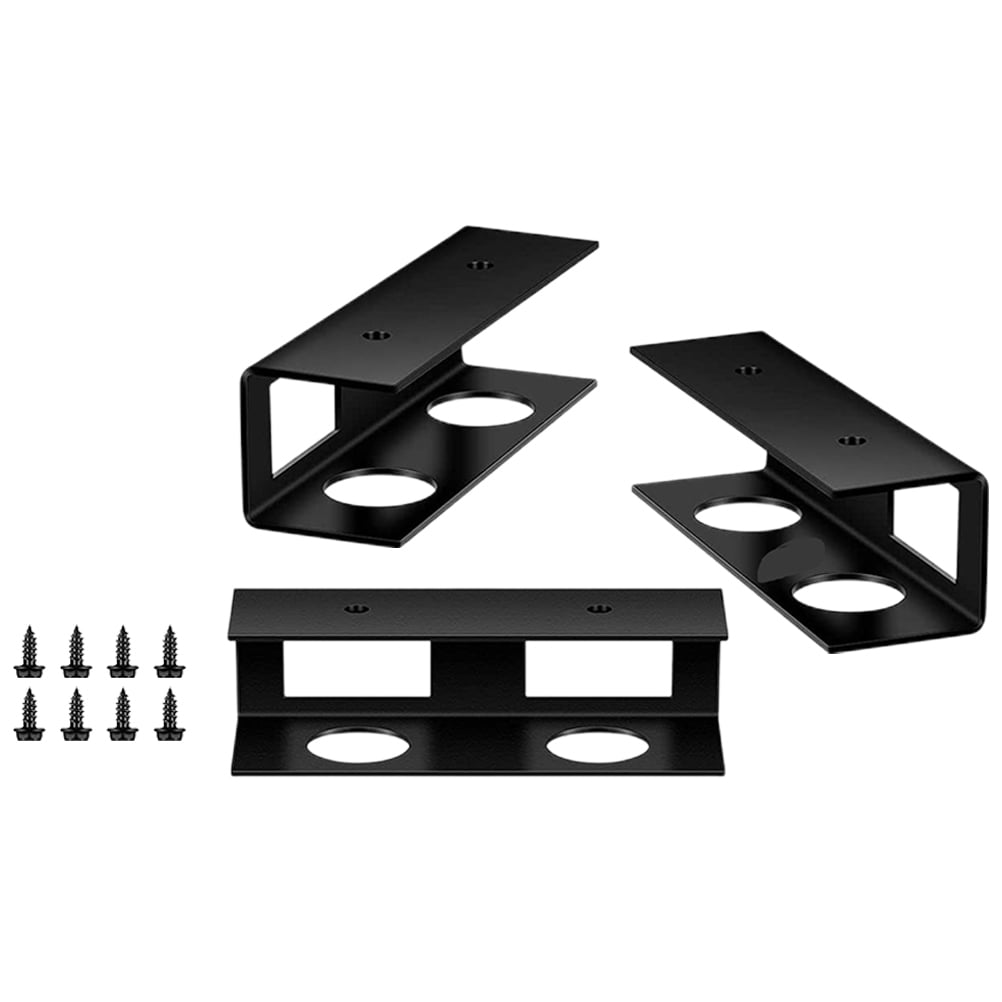 Brandonz Under Desk Keyboard & Router Holder Set for Wall DVD Player ...